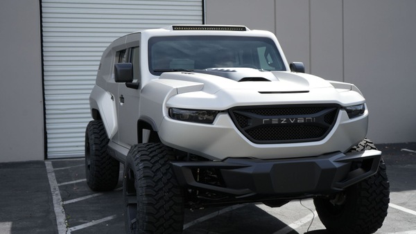 Rezvani's rugged Tank gains plug-in hybrid power