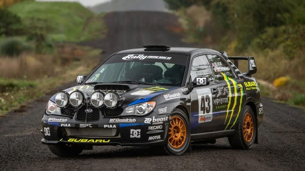 Ex-Ken Block Subaru rally car up for sale