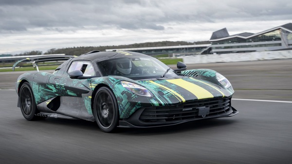 Aston Martin Valhalla gets updated design as testing starts