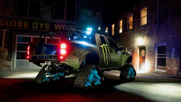 Ken Block's 2009 Ford F-150 RaptorTRAX listed for sale for $195,000