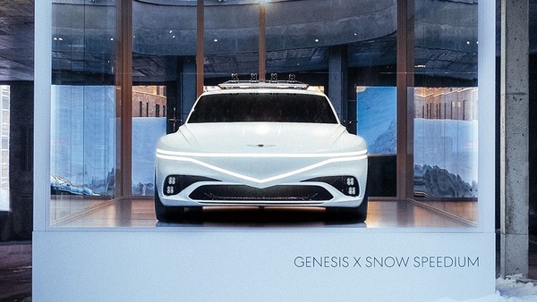 Genesis X Snow Speedium hints at cold-weather EV performance