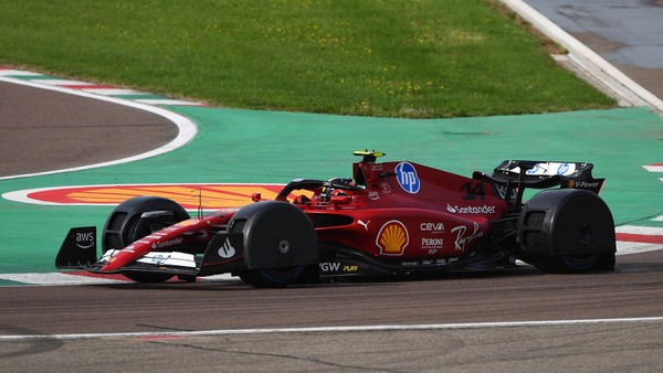 Ferrari F1 team tests rain spray guards that look like fenders