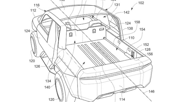 Honda patents Chevy Silverado EV-like reconfigurable mid-gate