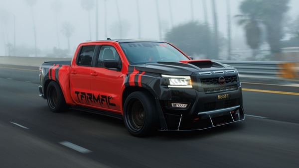 Nissan unveils supercharged Frontier Tarmac street truck concept