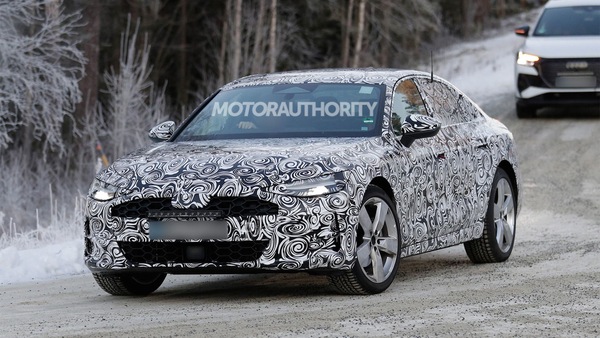 2026 Audi A7 sedan spied again