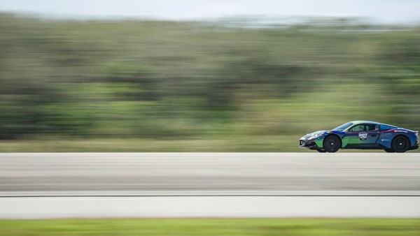 Maserati MC20 prototype sets new self-driving speed record