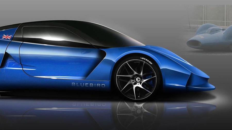 Bluebird DC50 electric sports car