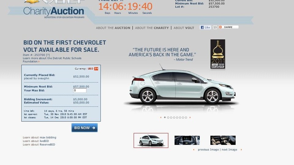 Charity auction - Green Car Photos, News, Reviews, and Insights - Green ...